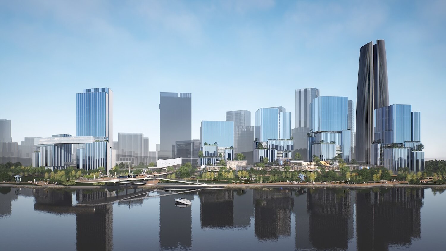 Aedas-designed multi-dimensional urban l|Visualization Aedas-designed multi-dimensional urban l|Visualization