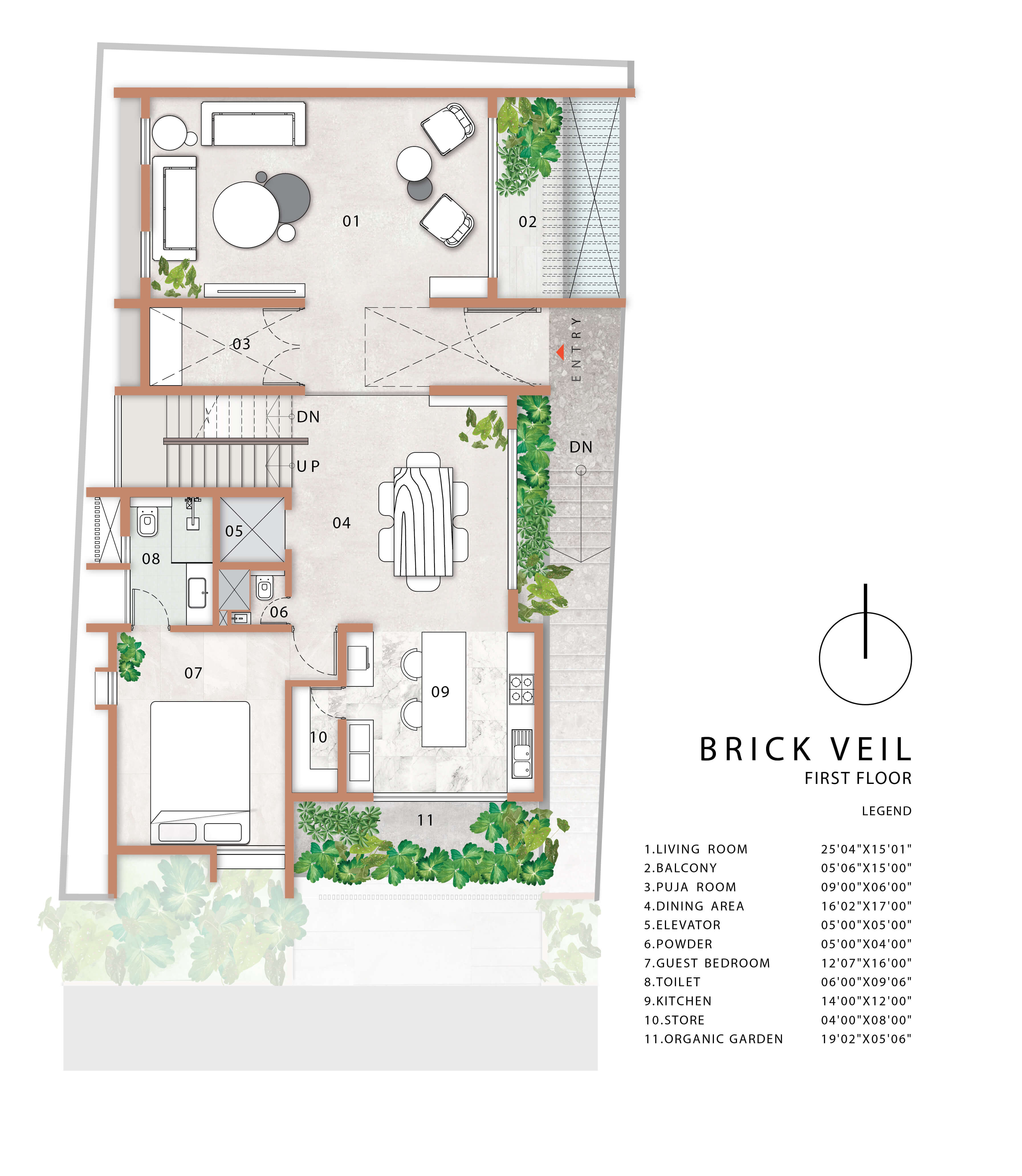 Brick Veil House In Hsr Layout Bangalorhouses
