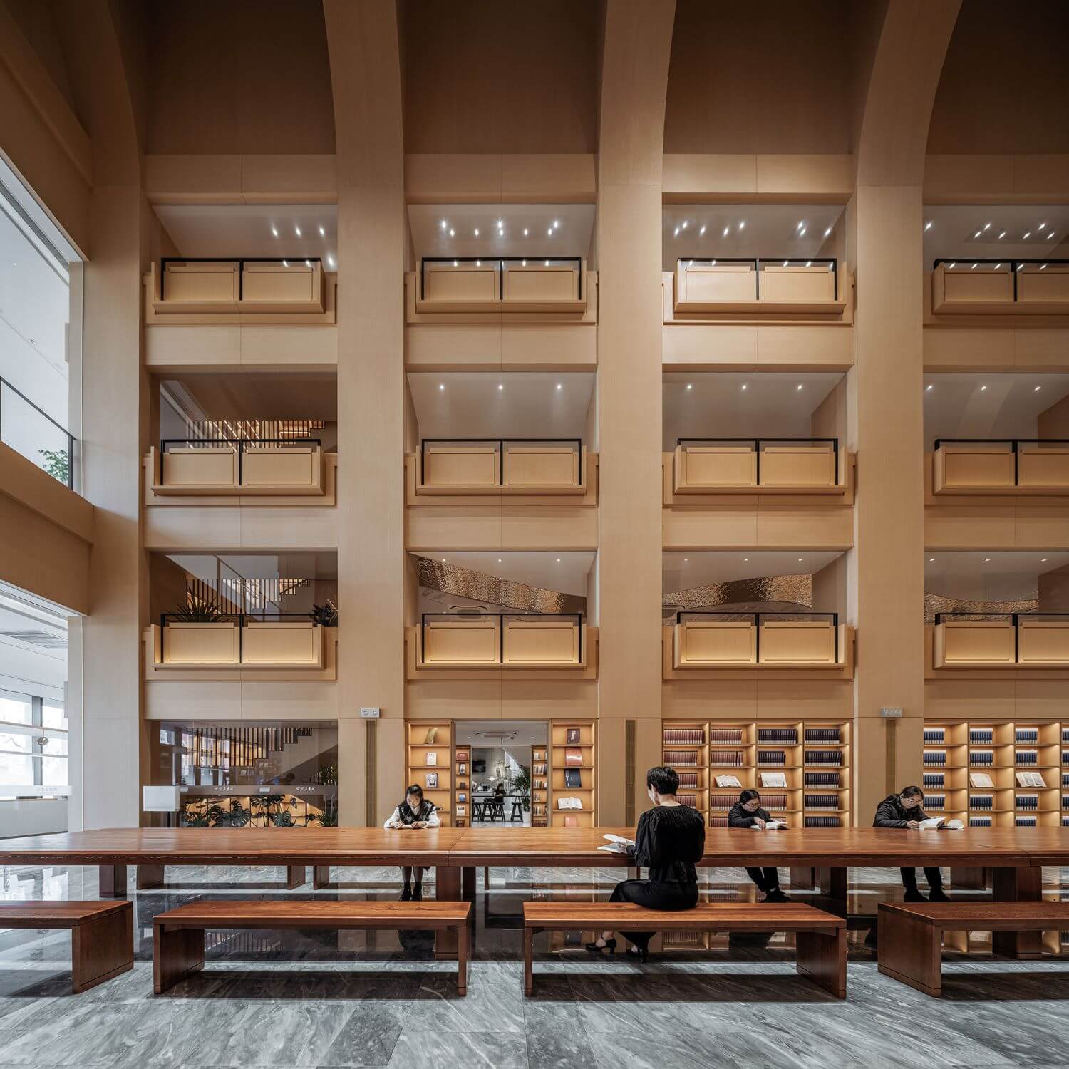 Zikawei library in Shanghai, China by Wu|Library Zikawei library in Shanghai, China by Wu|Library